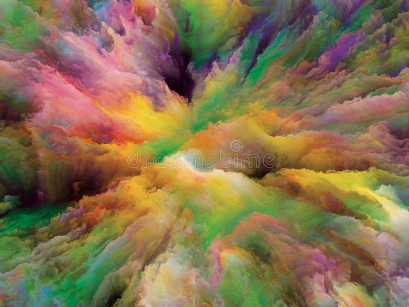 Vision of Surreal Paint stock illustration. Illustration of design ...