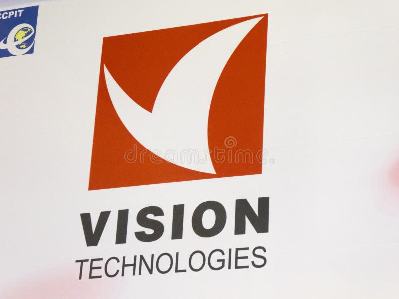 Vision Technologies Company Editorial Stock Photo - Image of symbol ...