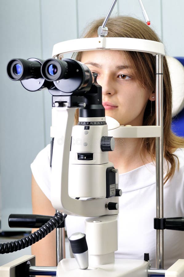 Vision test stock photo. Image of patient, screen, doctor - 5940596