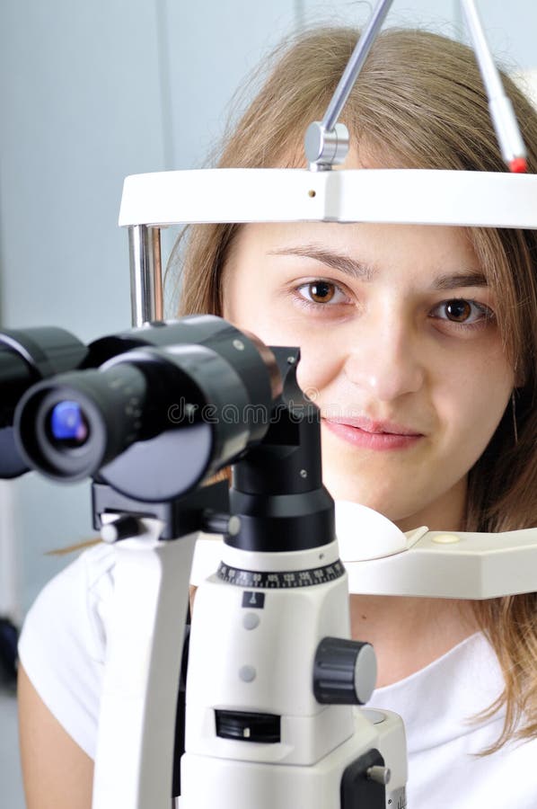 Blurred eye test chart stock illustration. Illustration of opthalmic ...