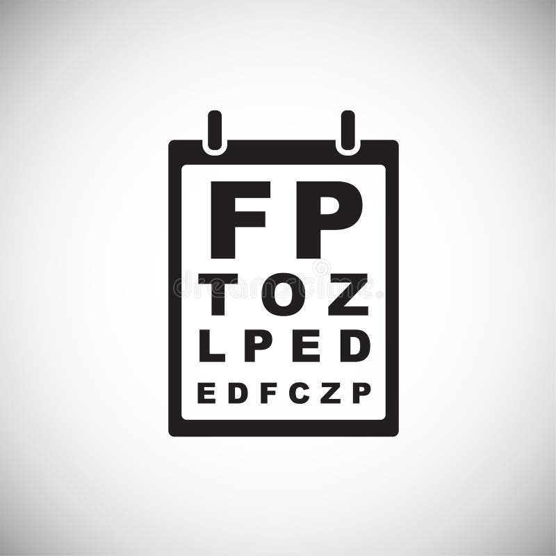 Eye Vision Test Logo Eye Spy Magnifying Glass Stock Vector ...