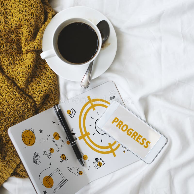 Vision Thinking Progress Invention Design Graphic Concept Stock Image ...