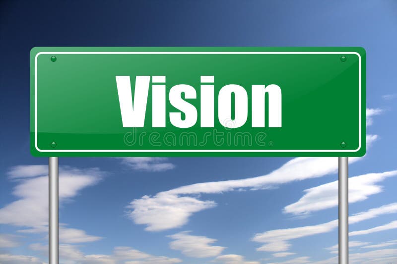 Vision and ideas sign stock vector. Illustration of aspire - 35561074