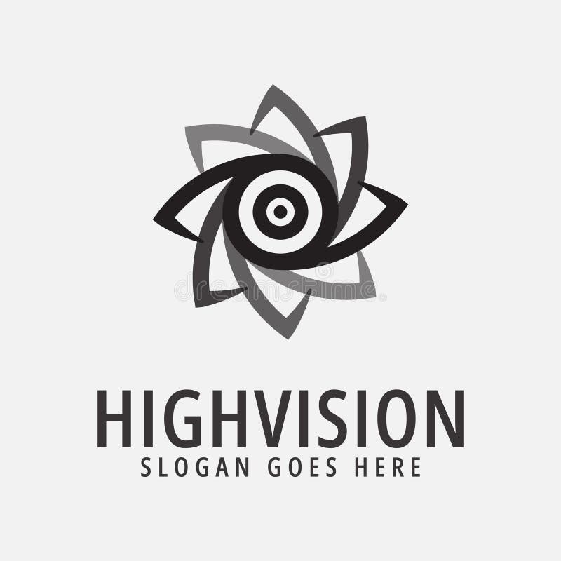 Vision Logo Vintage Eye Concept Stock Vector - Illustration of sketch ...