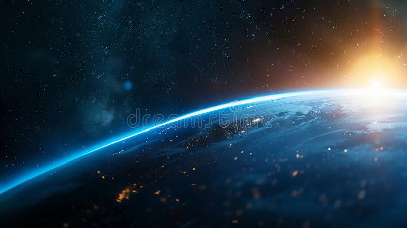 Visionary Concept with Space Exploration and Innovation Stock ...