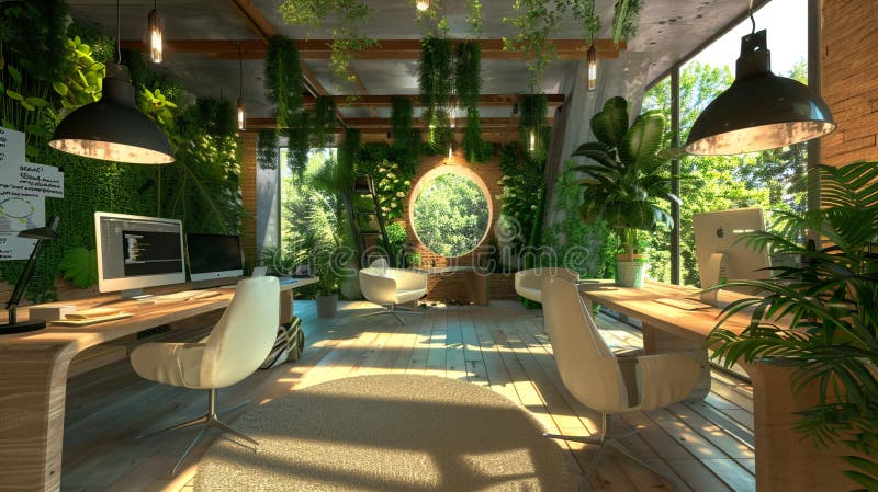 Visionary Design of Office Space that Employs Sustainable Architecture ...