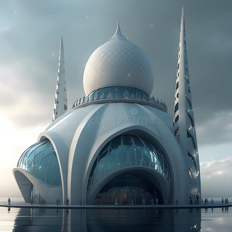 Visionary Design, a Striking 3d Render of a Building in a Blue Sky with ...