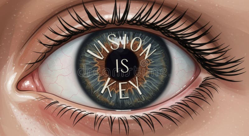 Visionary Insight the Key To Clarity Symbolizing Foresight Perception ...