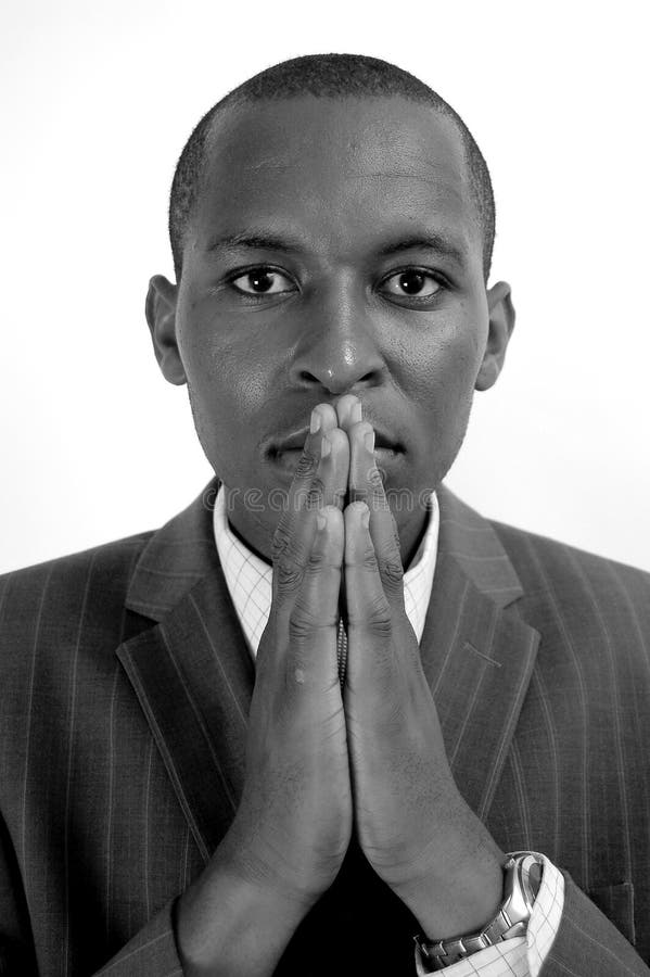 Visionary Man stock image. Image of faith, long, desire - 1114703