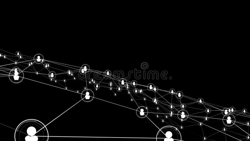 Visionary People Network Linking and Connection Stock Illustration ...