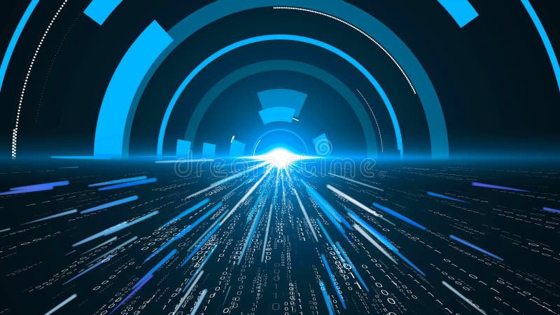 Visionary Programming and Coding of Future Software Stock Illustration ...