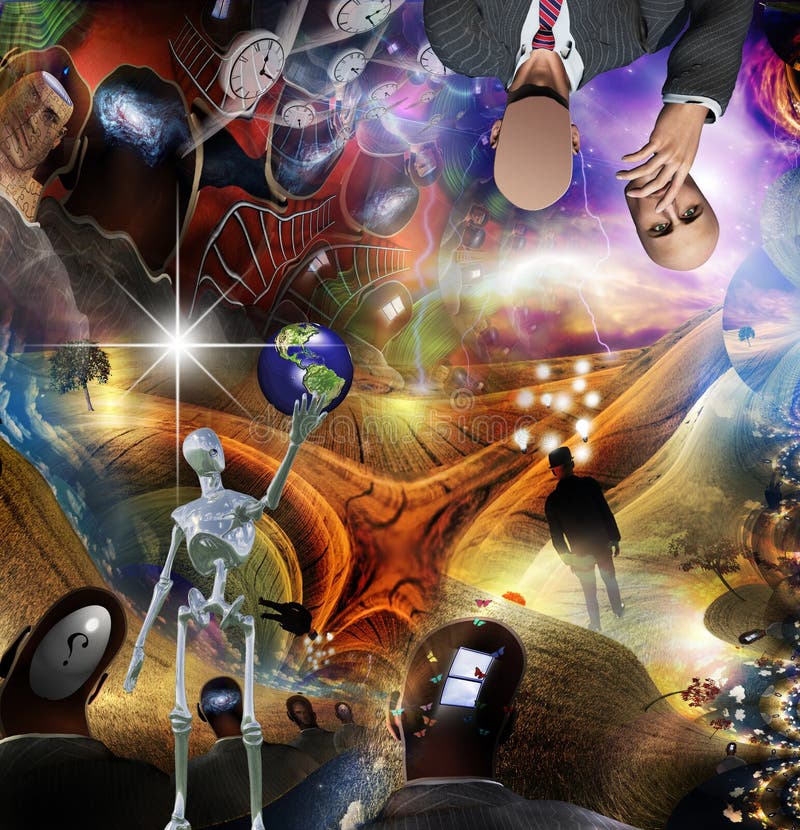 Visionary stock illustration. Illustration of dreamlike - 111703810