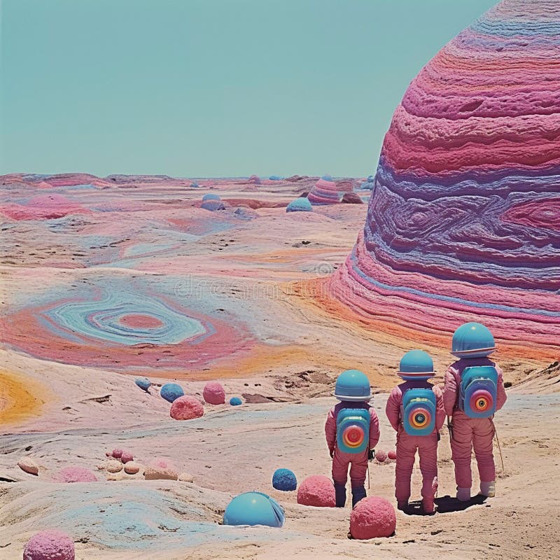 Visions Beyond Reality: Abstract Surreal Landscape Collage Art ...