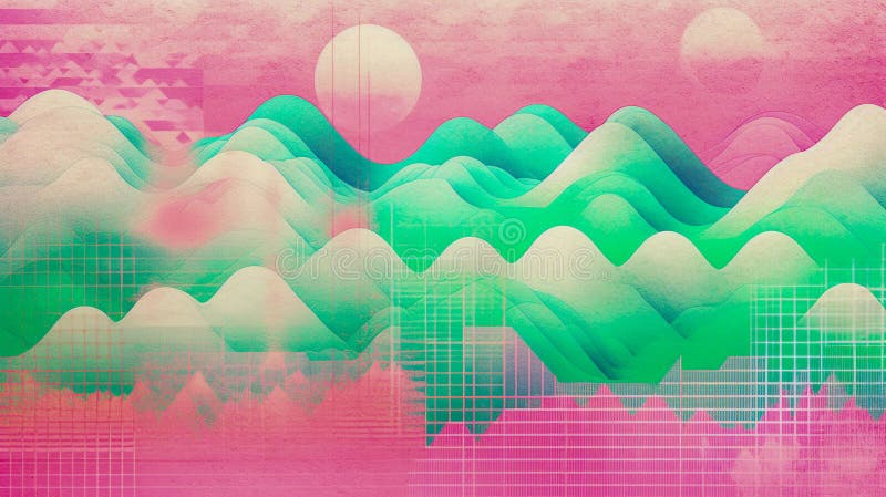 Visions Beyond Reality: Abstract Surreal Landscape Collage Art ...