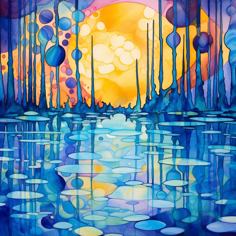 Visions in Reflection stock photo. Image of colorful - 291248470