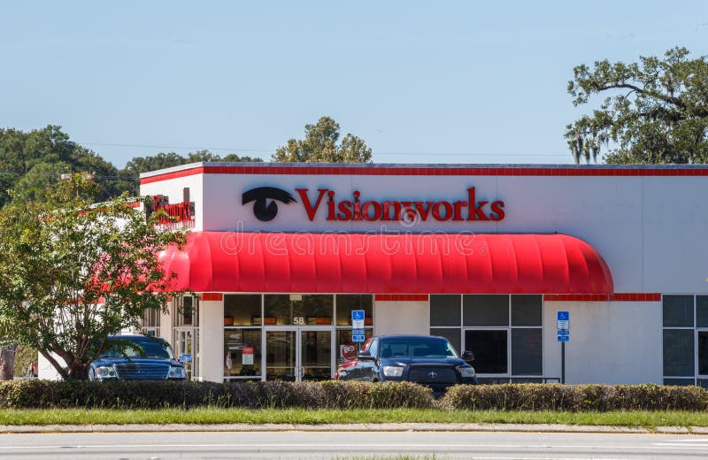 Visionworks Retail Store editorial stock image. Image of chain - 45319599