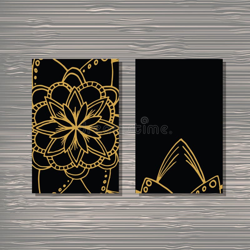 Visit card template stock illustration. Illustration of graphic - 75939767