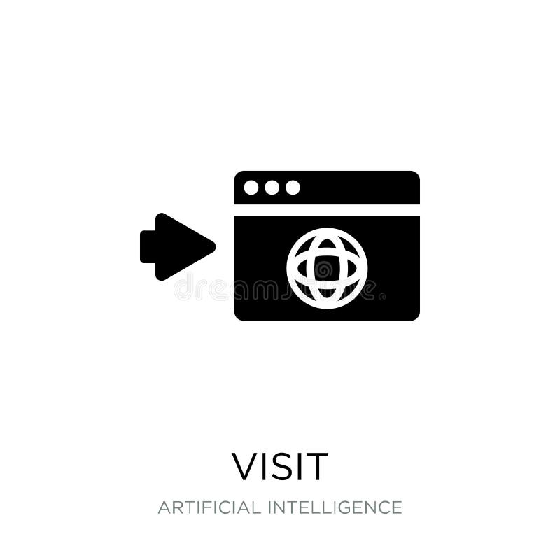 Visitors Icon in Trendy Design Style. Visitors Icon Isolated on White ...