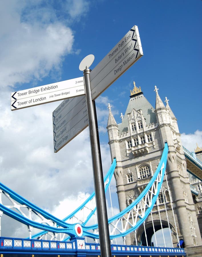 London Landmark Signs stock photo. Image of black, landmarks - 6778170