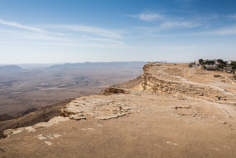 Visit to Makhtesh Ramon stock image. Image of national - 84578731