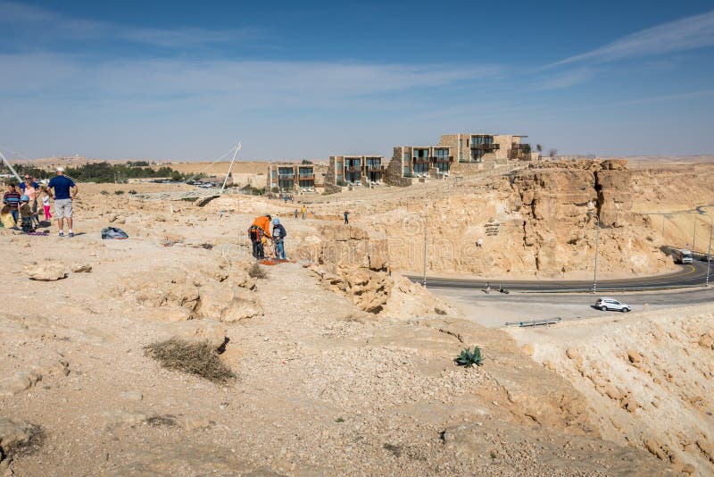 Visit to Makhtesh Ramon editorial photography. Image of south - 84580837