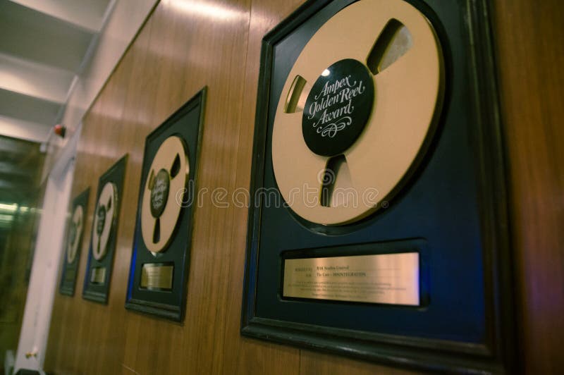 A visit to RAK Studios editorial stock image. Image of recording ...