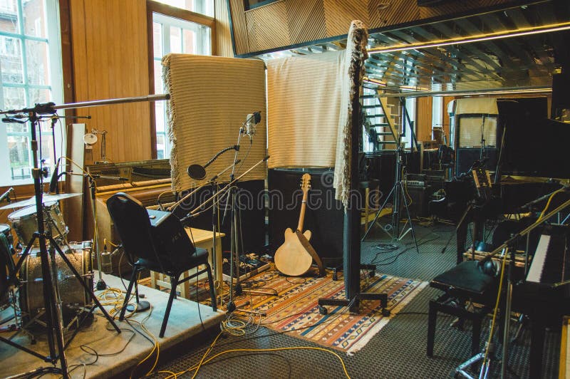 A visit to RAK Studios editorial photography. Image of microphones ...