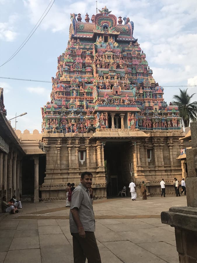 Visit to temple editorial stock photo. Image of visit - 97352688