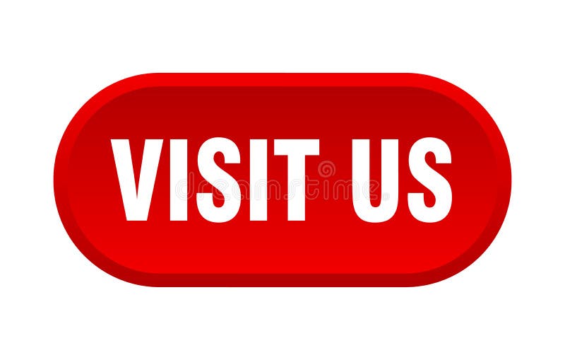 Visit Us Button. Sticker. Banner. Rounded Glass Sign Stock Vector ...