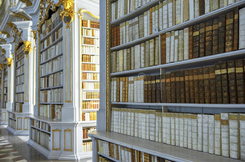The Famous Library of Admont Abbey Editorial Photography - Image of ...