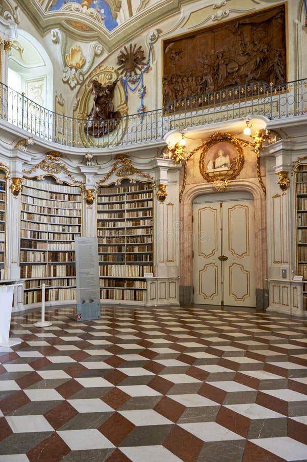 The Famous Library of Admont Abbey Editorial Photo - Image of book ...