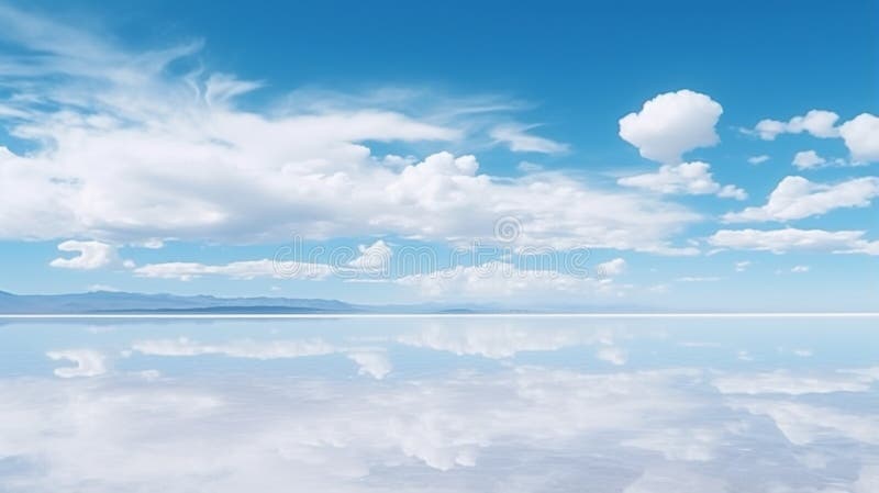 Visiting the Awesome Salt Flats of Uyuni. Beautiful Mirror Reflection ...