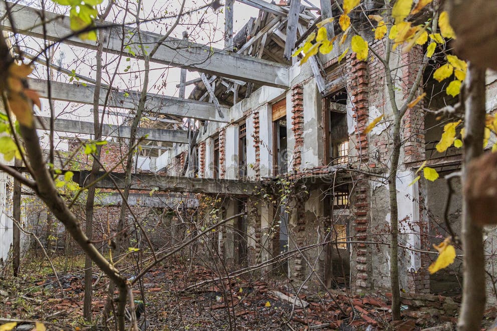 Visiting the Doftana Penitentiary Ruins Stock Image - Image of doftana ...