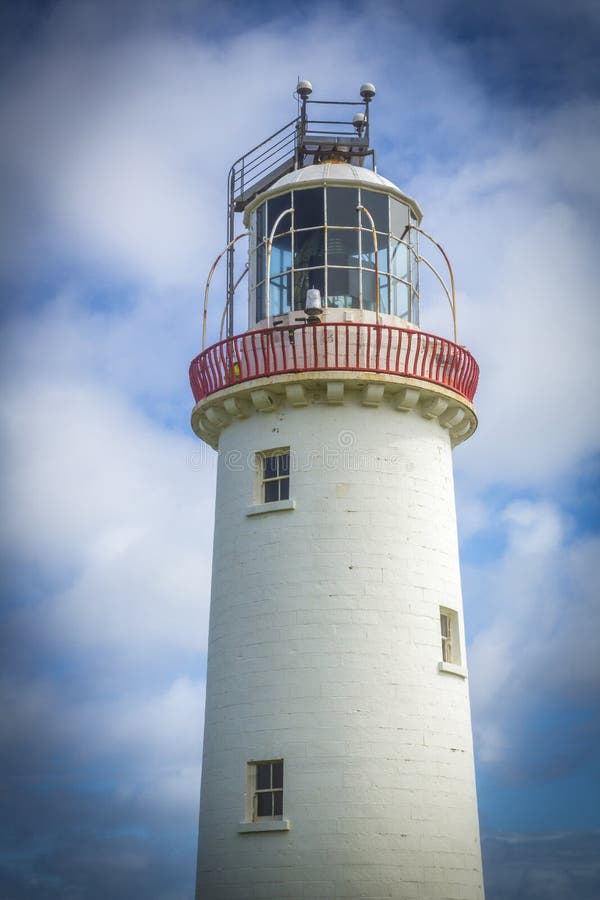 Visitig Loop Head Lighthouse in County Clare, Ireland Stock Image ...