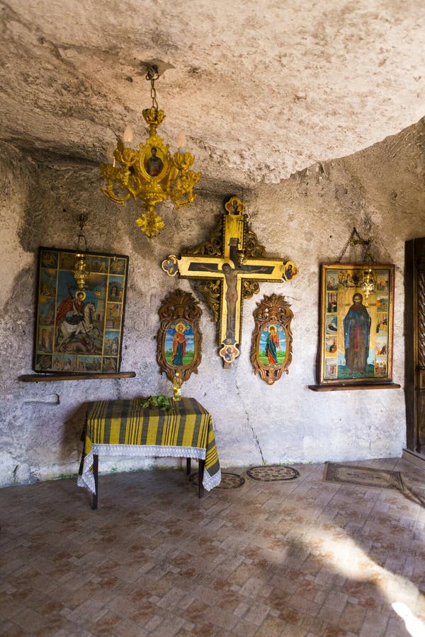 Visiting the Rock Monastery St. Dimitar Basarabovski Editorial Image ...