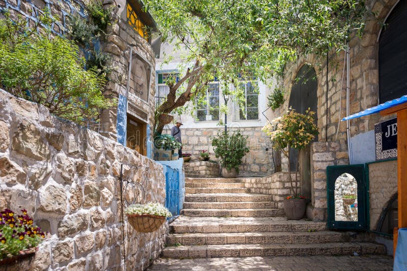 Visiting Safed in Northern Israel Editorial Stock Image - Image of ...