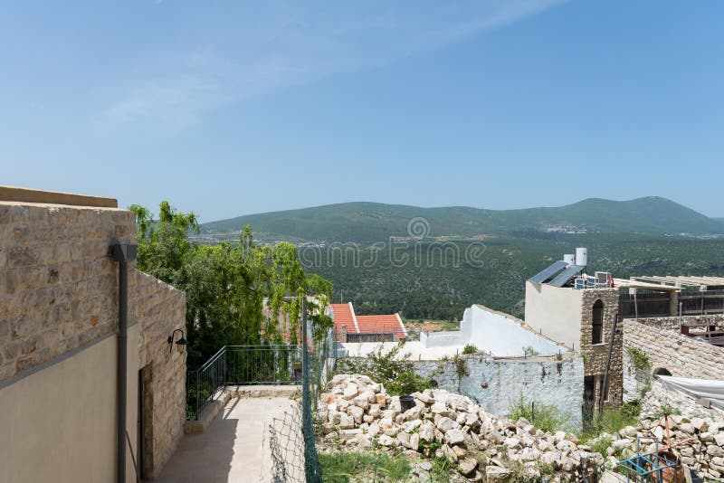 Visiting Safed in Northern Israel Stock Image - Image of safed, ancient ...