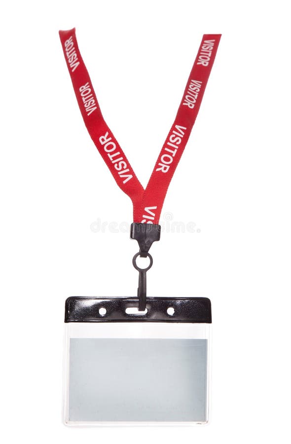 Visitor Pass and Lanyard, VIP Backstage, Event and Press Name Tag ...