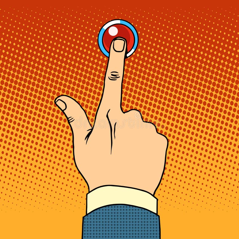 Call Us Button Web Icon Red Stock Vector - Illustration of concept ...