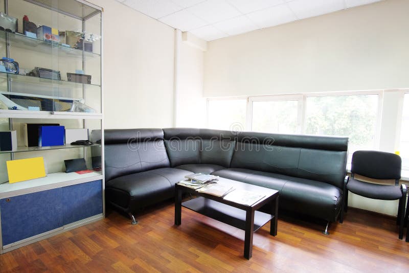 Visitor Room in an Auto Service Stock Image - Image of hotel ...