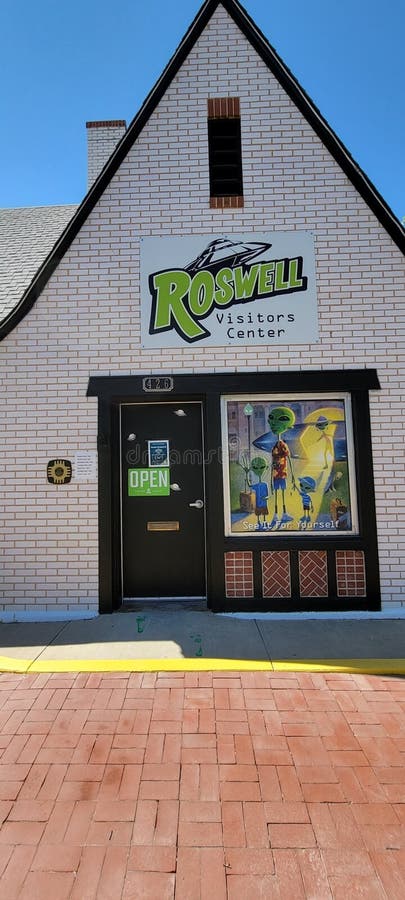 The Visitors Center at Roswell New Mexico Editorial Photography - Image ...