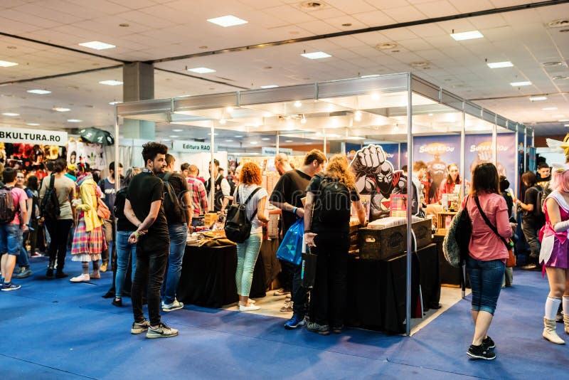 Visitors Checking Products at EECC 2017 Editorial Stock Photo - Image ...