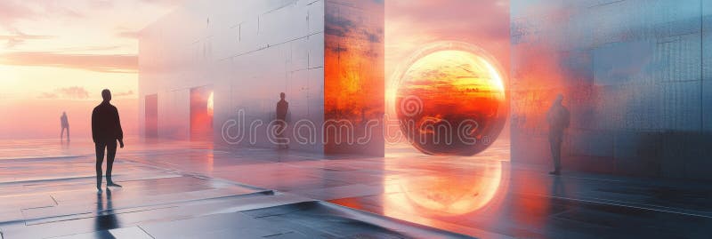 Visitors Engage with Immersive Virtual Artworks in a Digital Gallery ...