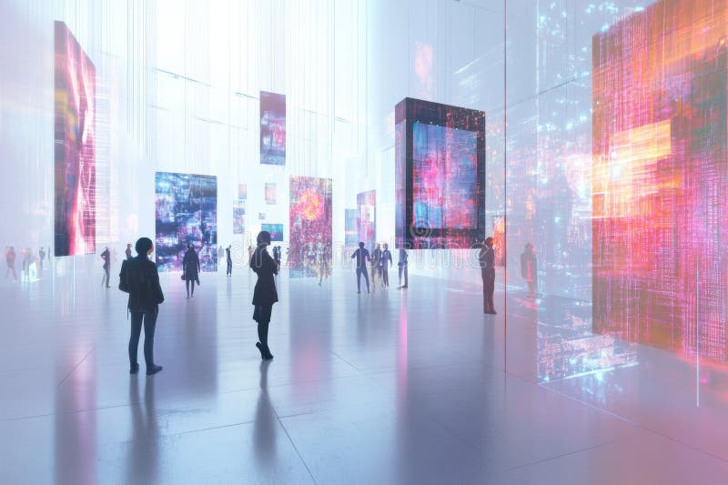 Visitors Engage with Immersive Virtual Artworks and Dynamic Avatars in ...