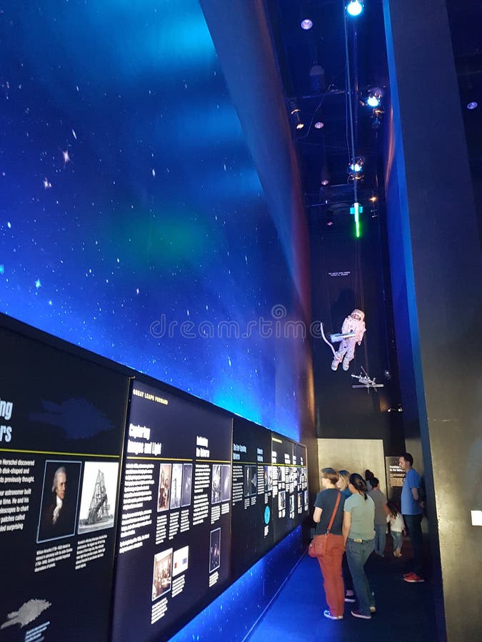 Space Division at the Perot Museum, Dallas Editorial Stock Photo ...