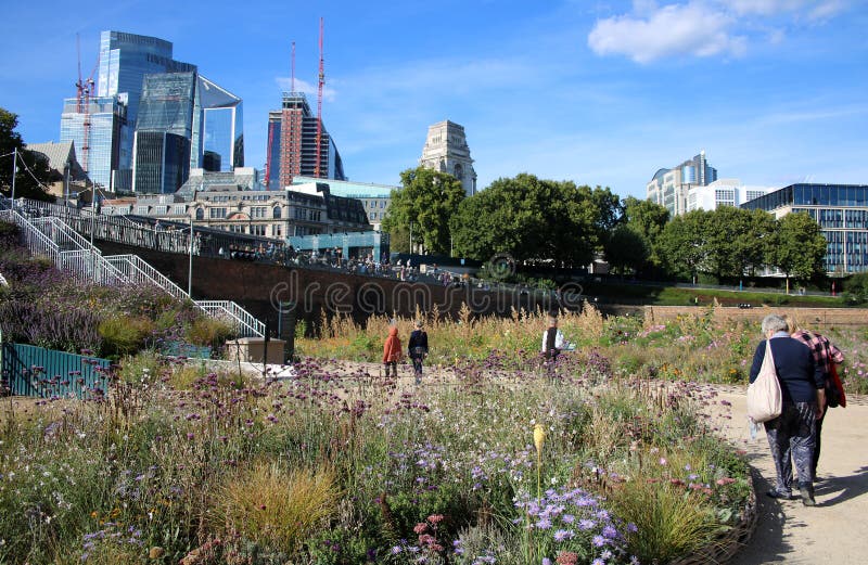 Visitors Superbloom, Paths Around Floral Display Editorial Photo ...