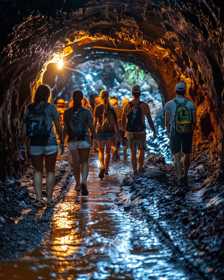 Exploring Underground Wonders during a Guided Tour through the Cave ...