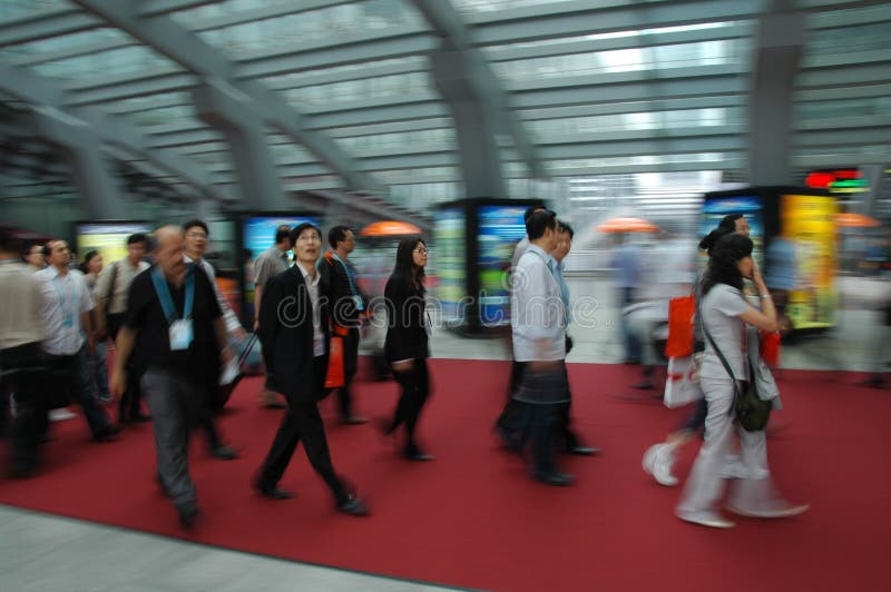 Canton fair pazhou complex editorial stock image. Image of elegant ...