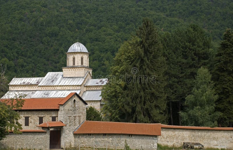 Visoki Decani, Inside - Kosovo Stock Photo - Image of architecture ...