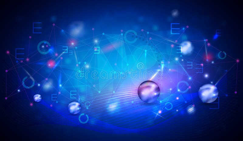 Eye care background stock vector. Illustration of medical - 174779807